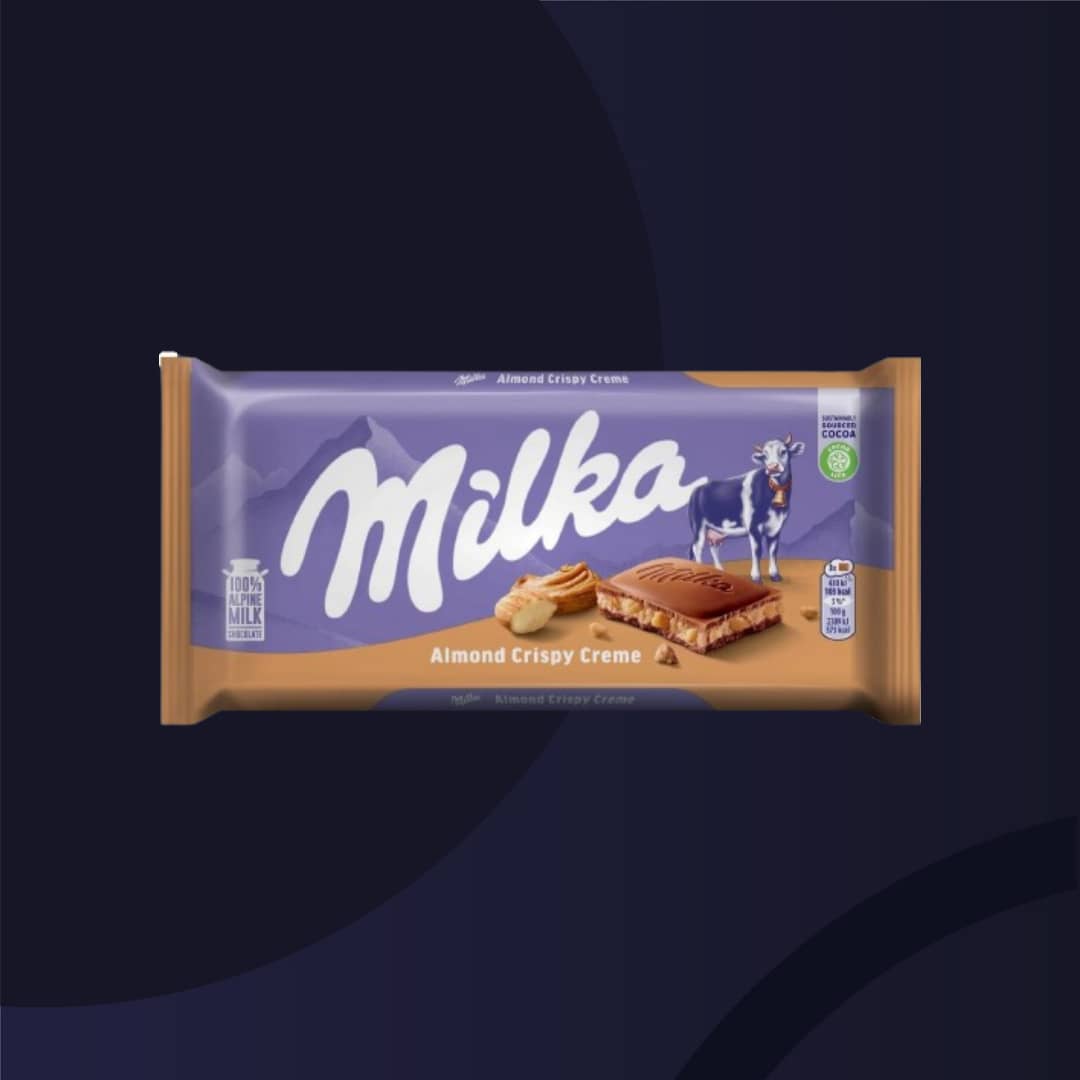 Milka Almond Crispy Creme – bitefuse