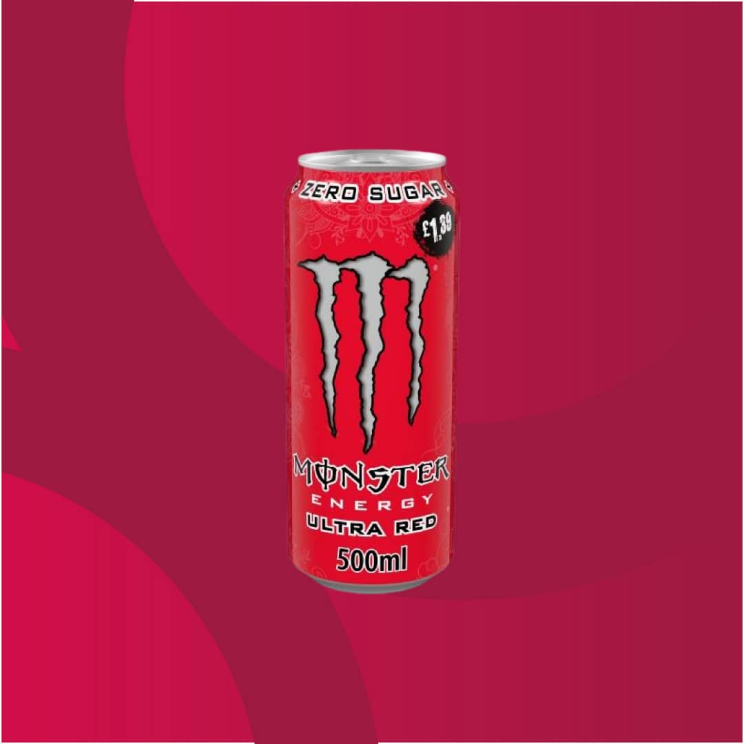 Monster Ultra Red Energy Drink – bitefuse